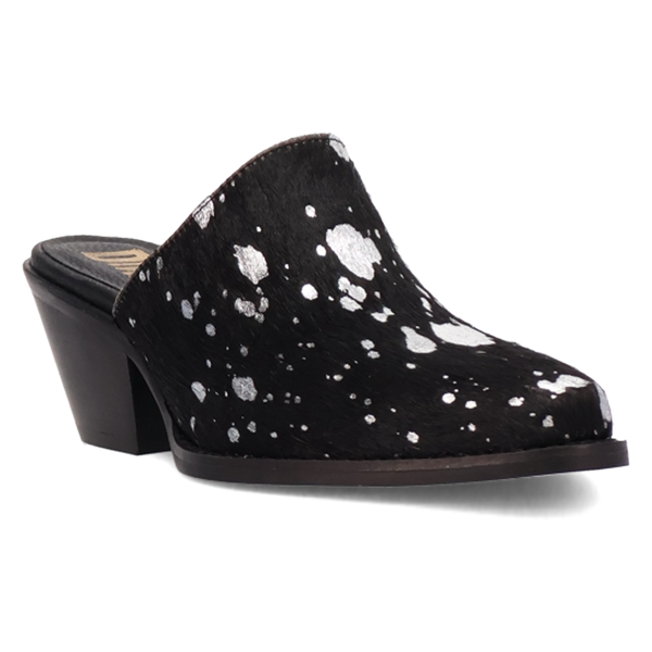 Cash Cow Black Fur/Silver Mule (DS) DP - Lil Bee's Bohemian