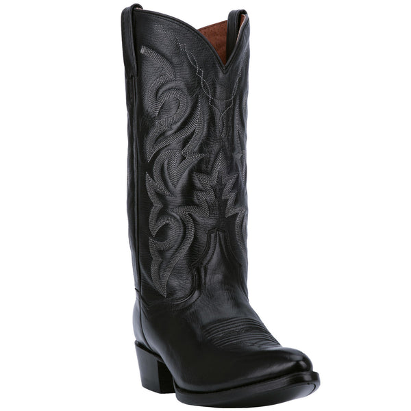 Milwaukee Dan Post Mens Leather Boot Black (DS) - Lil Bee's Bohemian