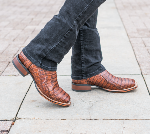 Kingsly Dan Post Men's Kingsly Square Toe Boot ~ BAY APACHE/CHOCOLATE ...